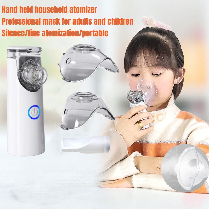 Portable Nebulizer Handheld Mesh Inhaler Ultrasonic Atomizer for Asthma ...