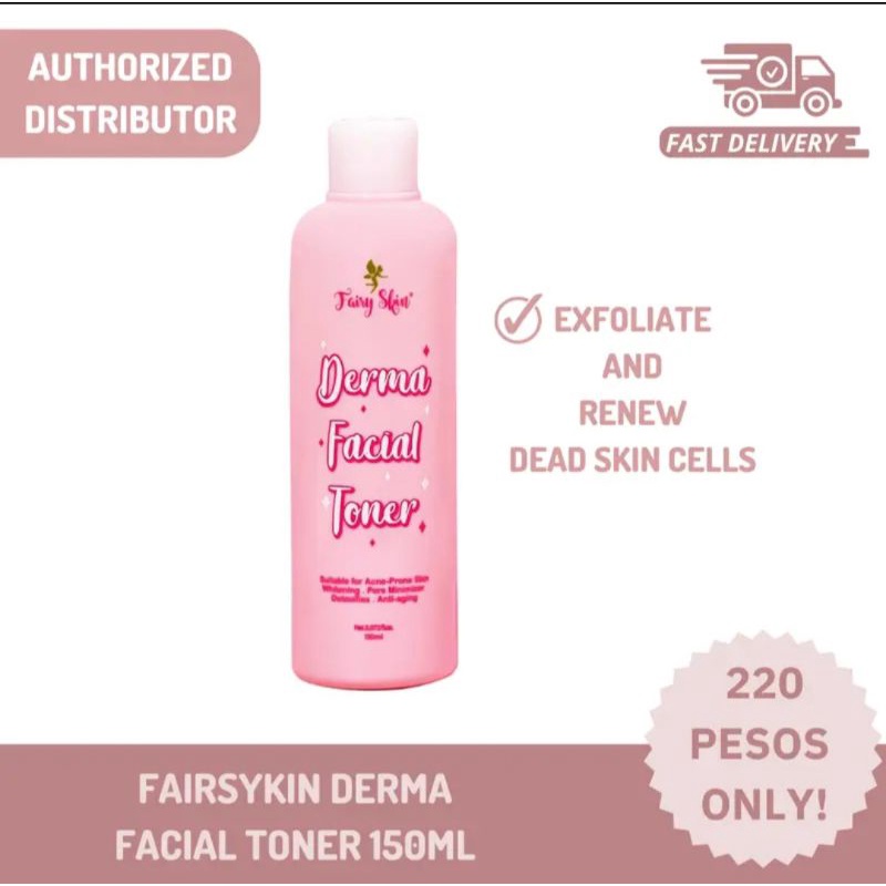 Original FS DERMA FACIAL TONER (BiggerSize) | Shopee Philippines