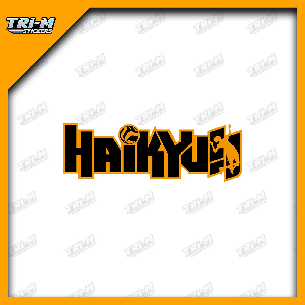 Haikyu!! Anime Anime Sticker Design Motorcycle Sticker Tumbler Sticker ...