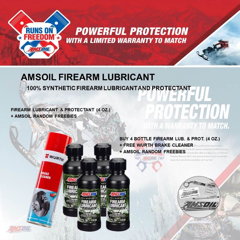 AMSOIL Firearm Lubricant & Protectant | Shopee Philippines