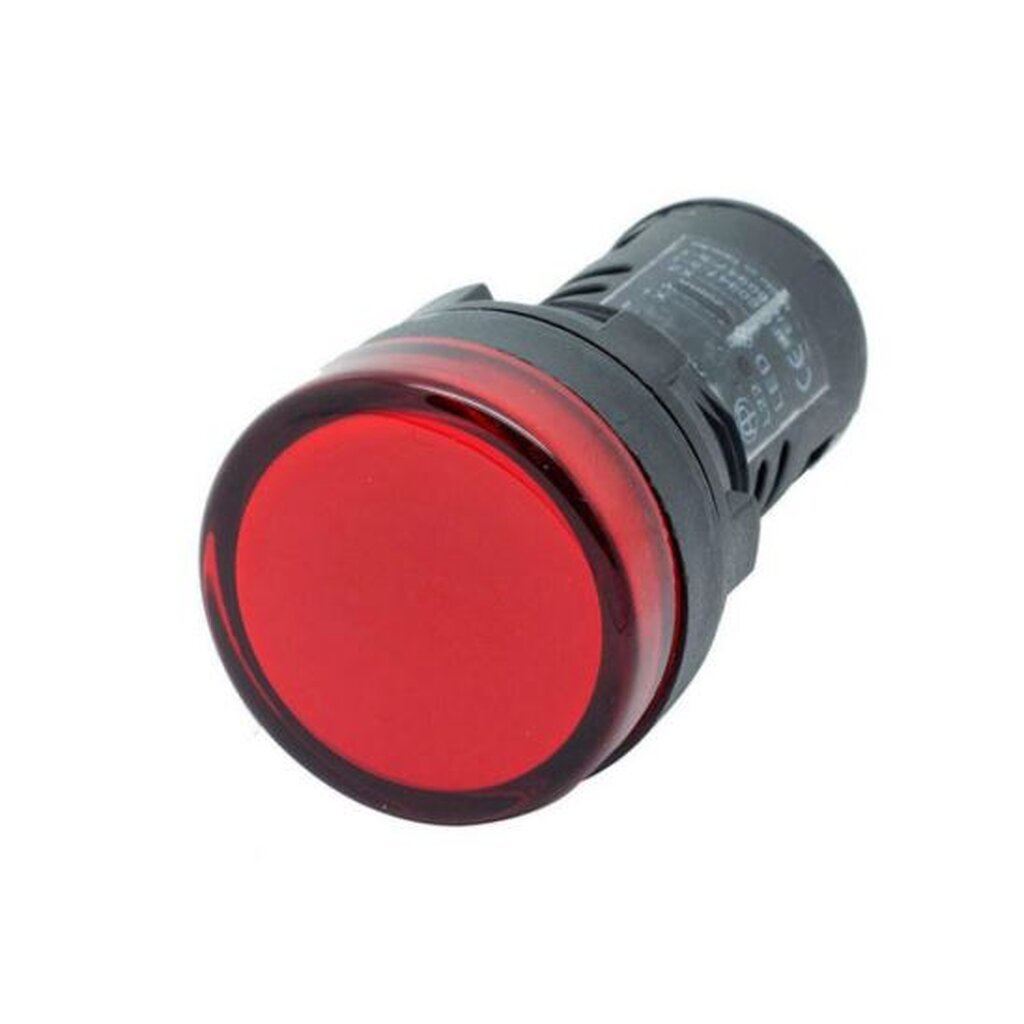 Pilot lamp Red Size 22 mm Control Cabinet light led power AD16-22D/S ...