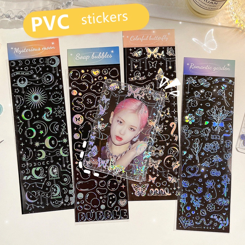 Original Photo Album Decorative Stickers Dazzle DIY Notebook Stickers ...