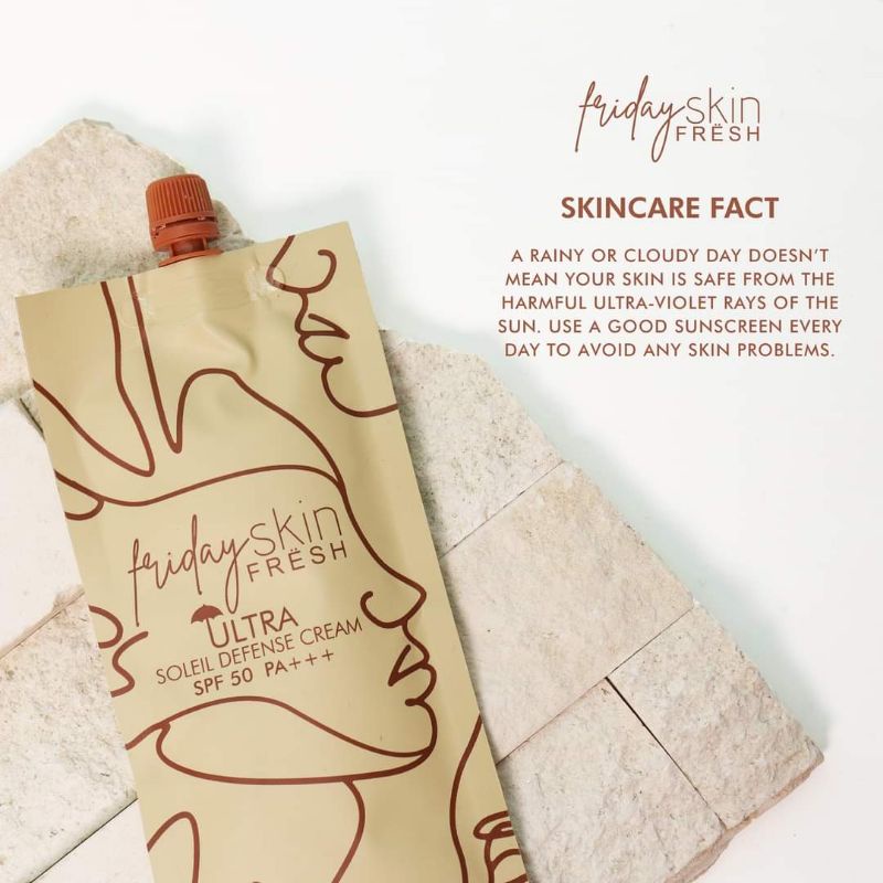 Friday Skin Fresh Soleil Defense Cream SPF 50 PA+++ | Shopee Philippines