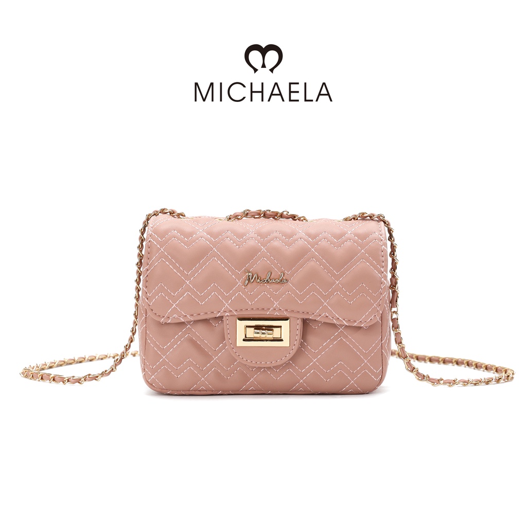 MICHAELA Square Chic Glitter Sling Bag for Women Christmas Gift Mini ...