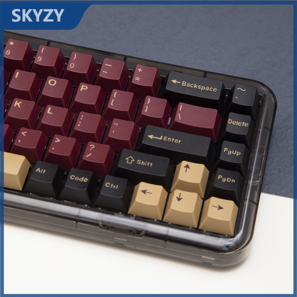 173 Keys Red Samurai Keycaps Cherry Profile ABS Double Shot for Cherry ...