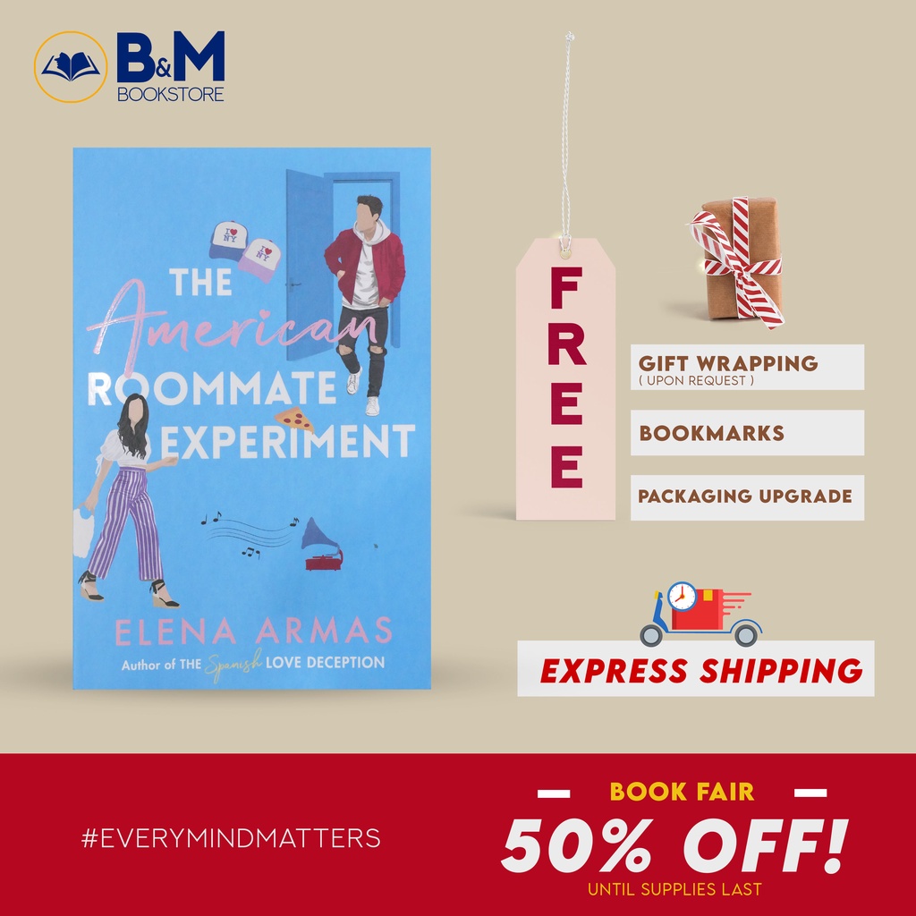 The American Roommate Experiment: A Novel And Brand New Book | Shopee ...