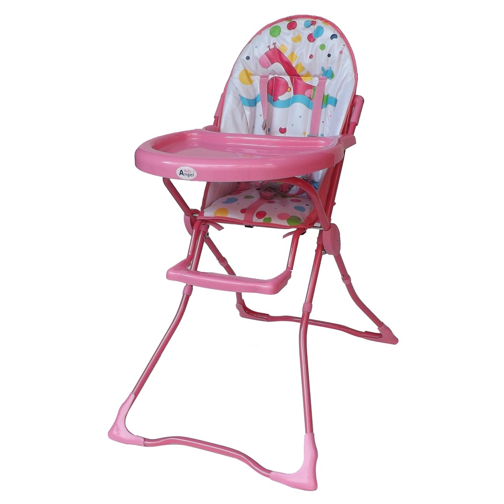 Baby Angel High Chair (Giraffe Pink) | Shopee Philippines