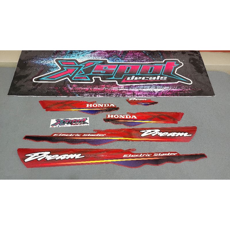 honda dream decals laminated | Shopee Philippines