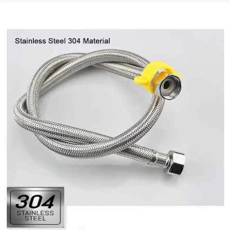 SUS304 30-60cm B&S Sink Faucet Flexible Hose Angle Valve Hose Toilet ...
