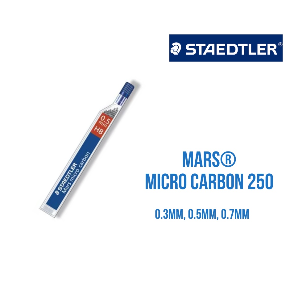 Staedtler Mars Micro Carbon Lead 250 Pencil Refill Drawing Sketching ...