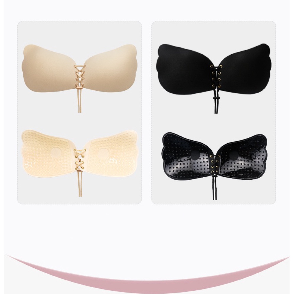 Angelcity Magic Push Up Bra Cleavage Strapless NuBra Bralette Mango Nipple Bra | Shopee Philippines