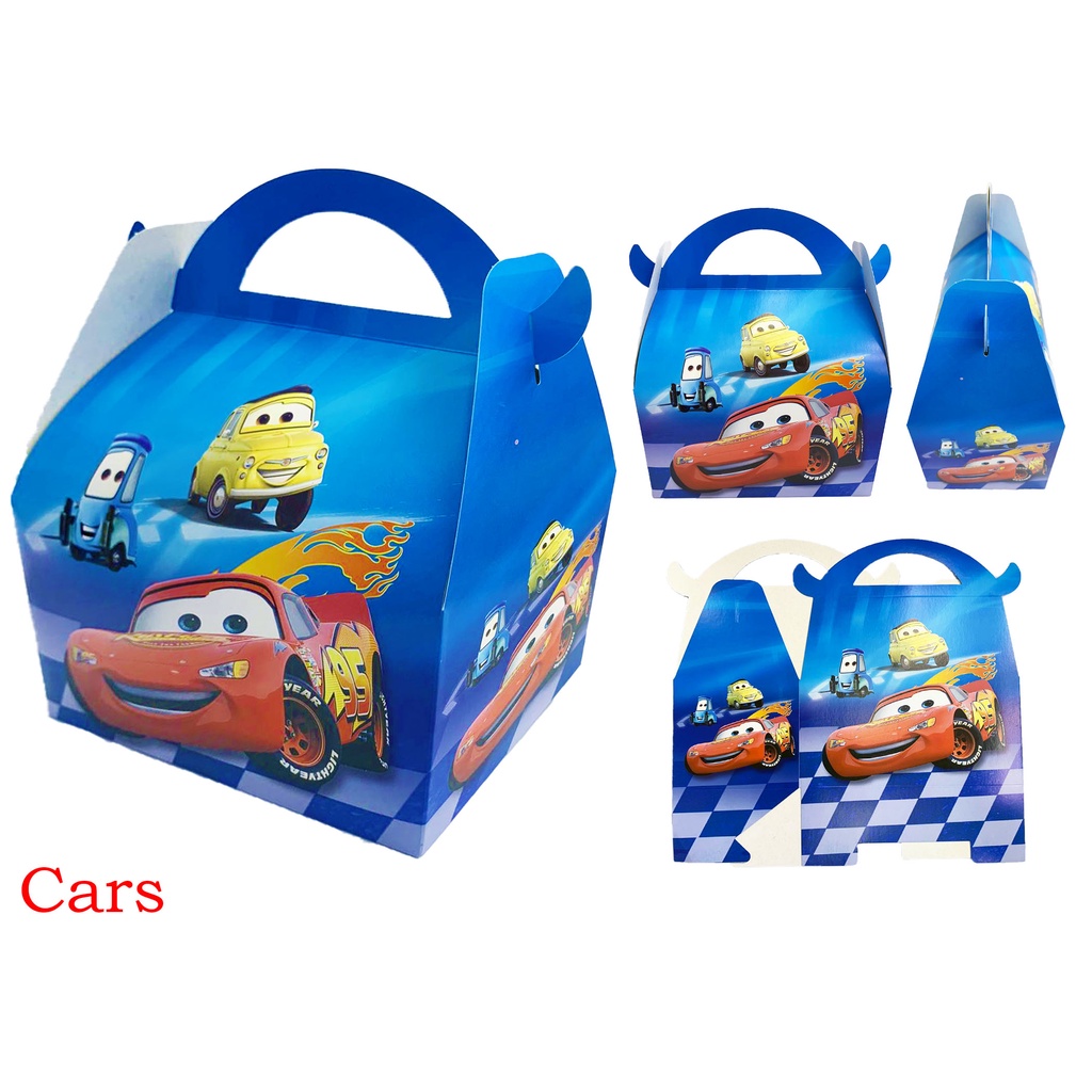 10pc Cars Donut Box for Cake Takeout Gift Prizes Giveaway Happy Meal ...