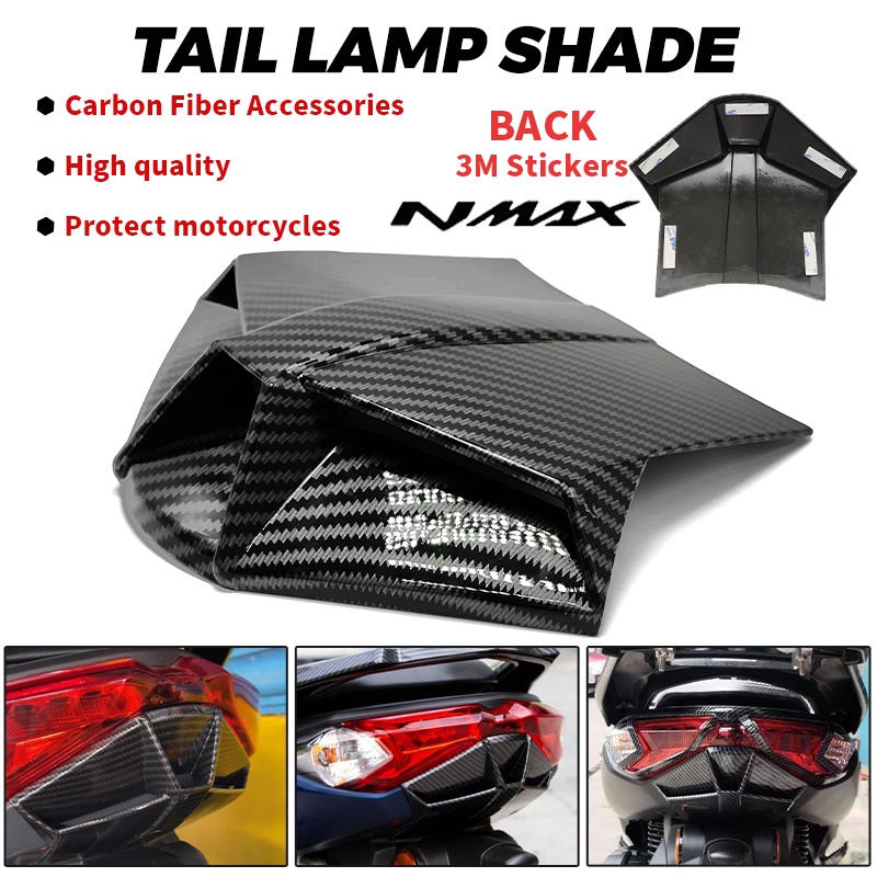 Yamaha NMAX V2 Tail Light Lower Cover Carbon / Rear Tail Lamp Garnish ...