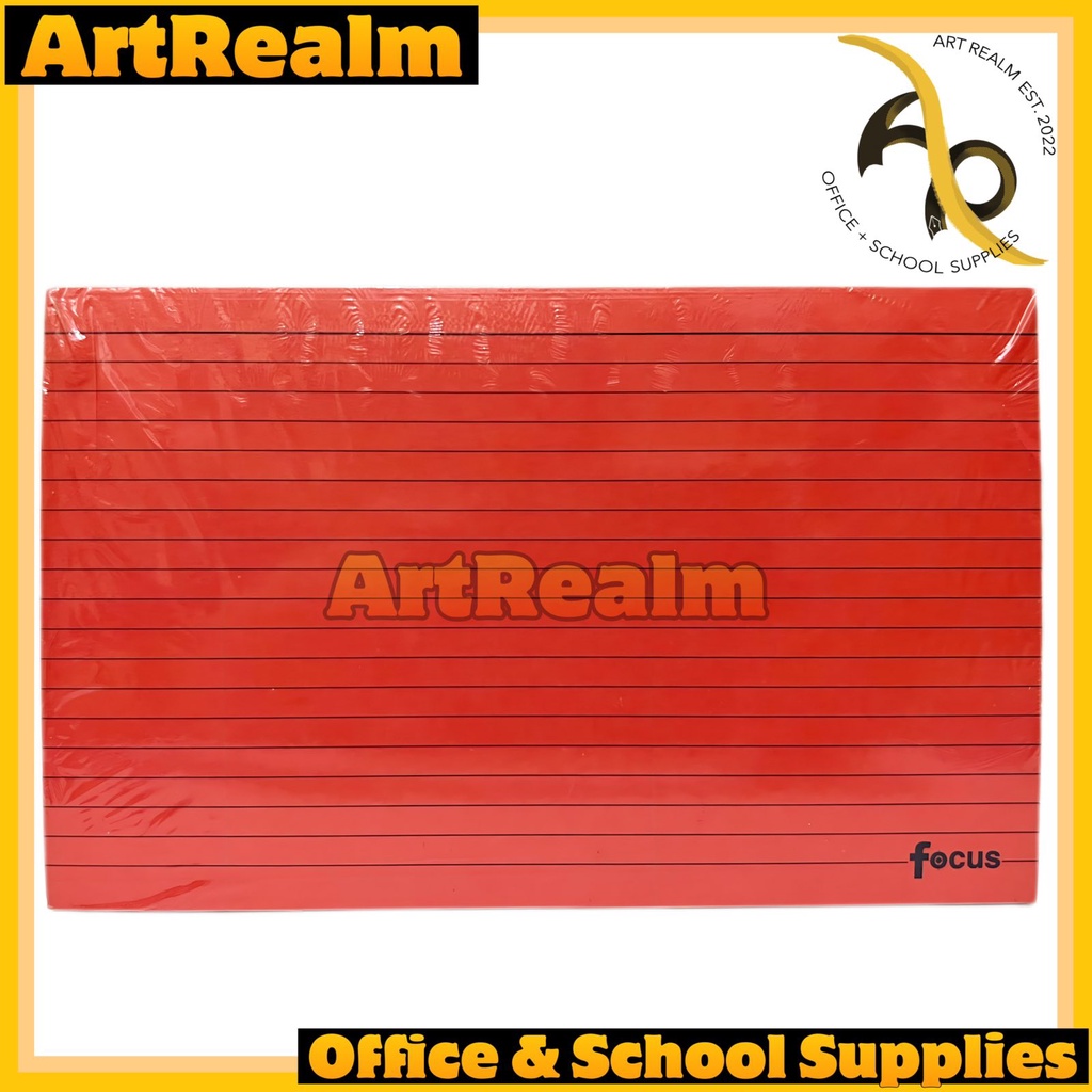 [5x8] Focus/Sentro Index Card [100 Sheets] | Shopee Philippines