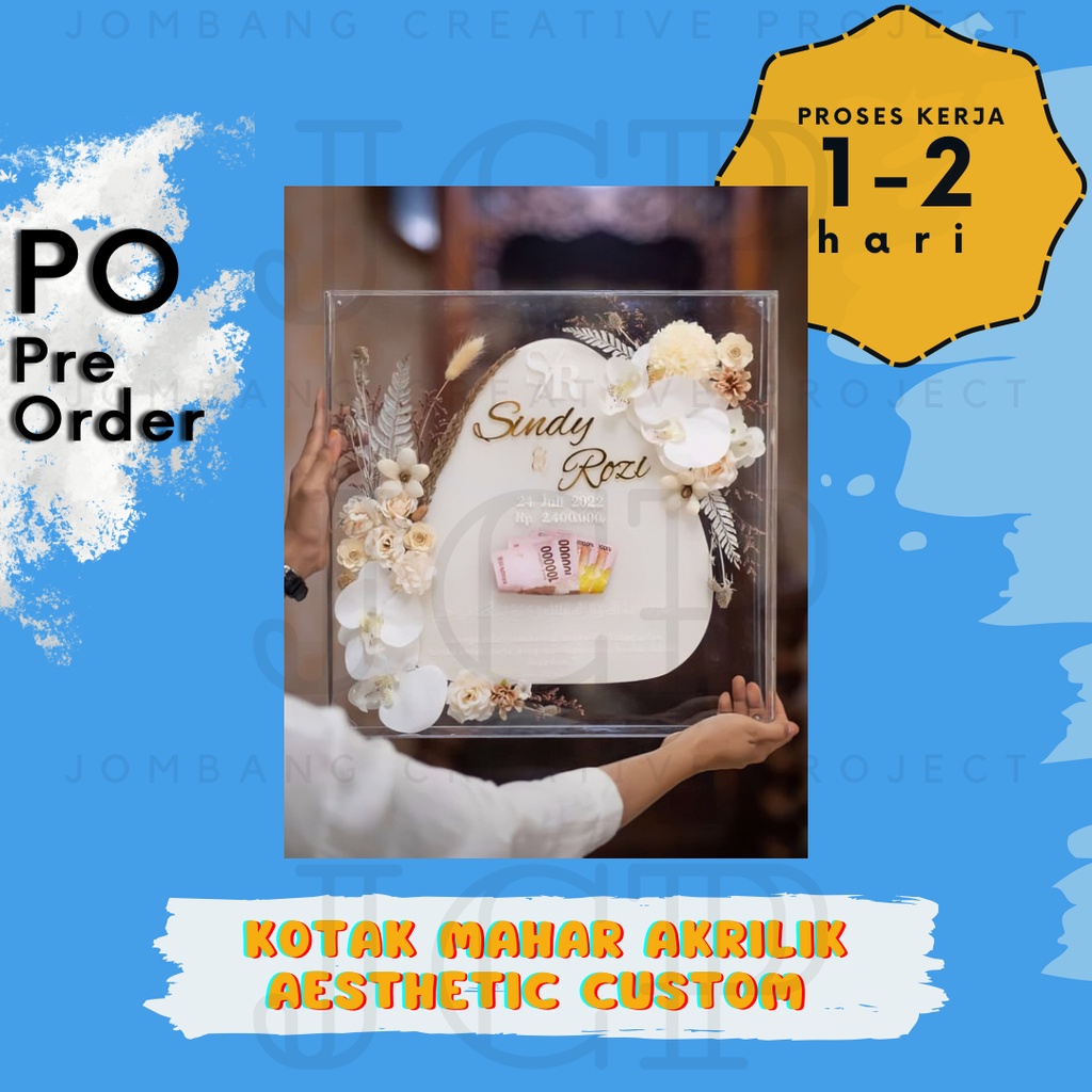 Contemporary aesthetic Acrylic Dowry box, Acrylic Dowry box, Dowry ...