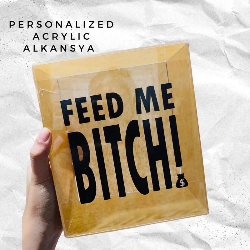 ACRYLIC ALKANSYA | PERSONALIZED | Shopee Philippines