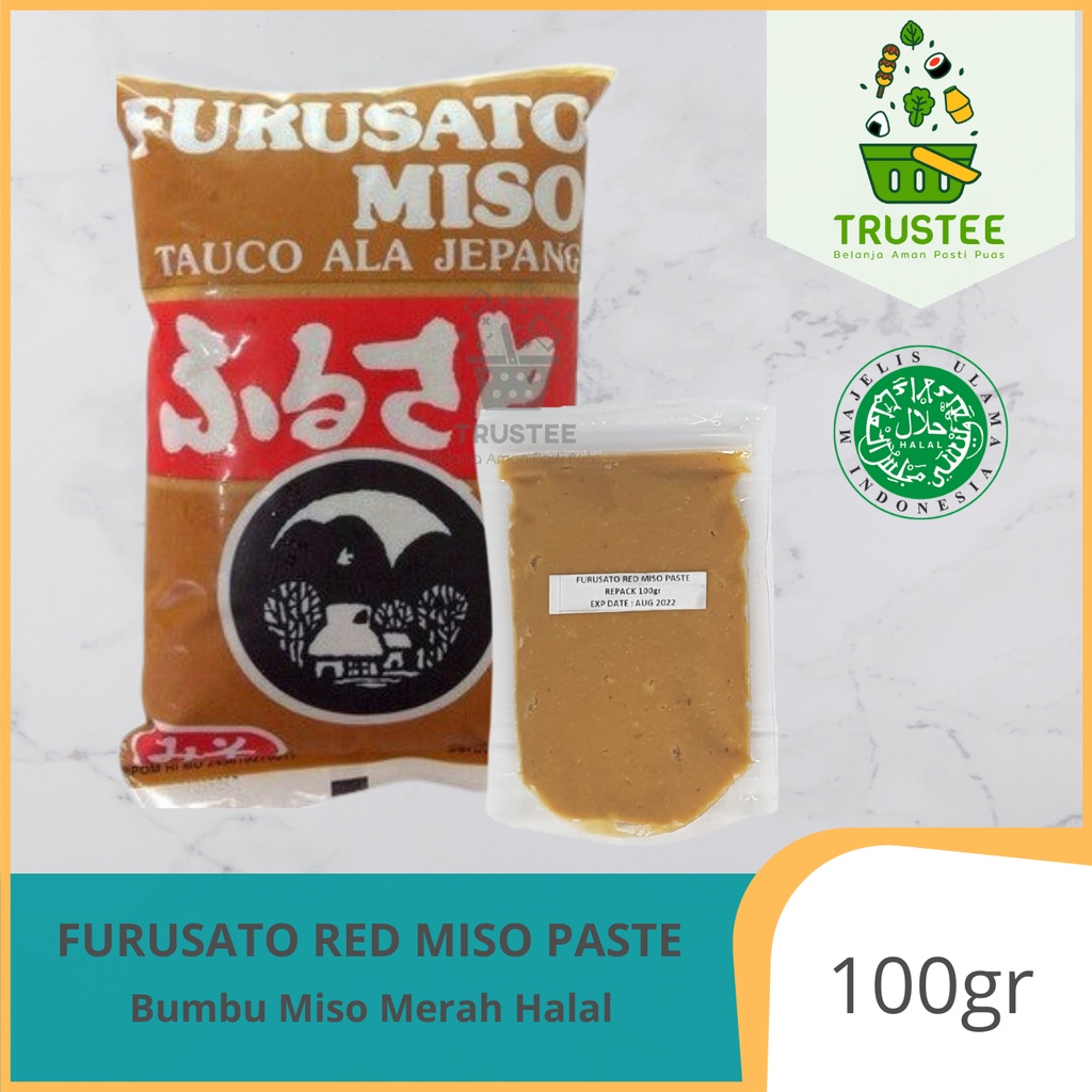 MERAH FURUSATO Halal Red Miso Paste / Japanese Style Tauco for Miso ...