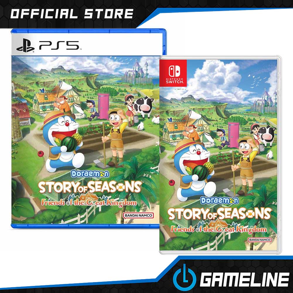 Doraemon Story of Seasons Friends of the Great Kingdom for NS & PS5 ...