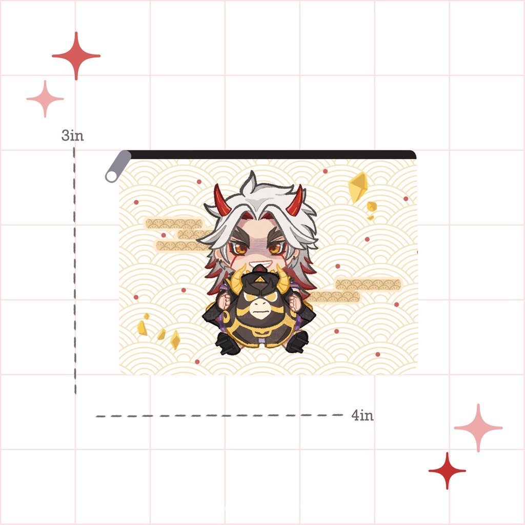 Genshin Impact Itto Small Pouch | Shopee Philippines