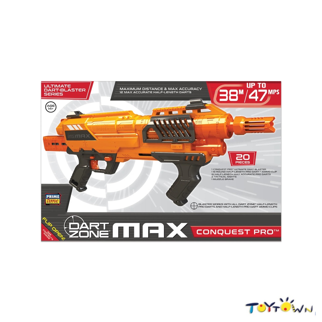 Dart Zone Max Conquest Pro | Shopee Philippines
