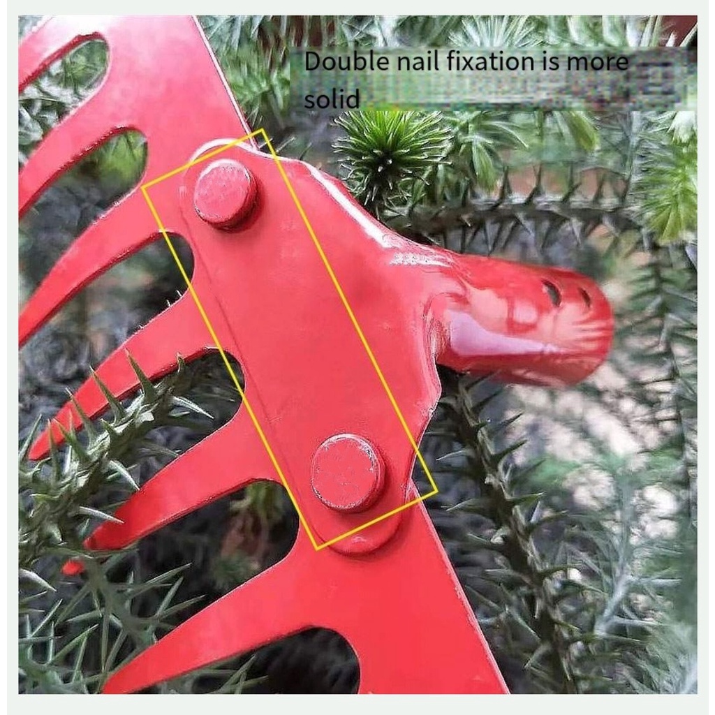 12inch Tooth Garden Rake Leaf Head | Shopee Philippines