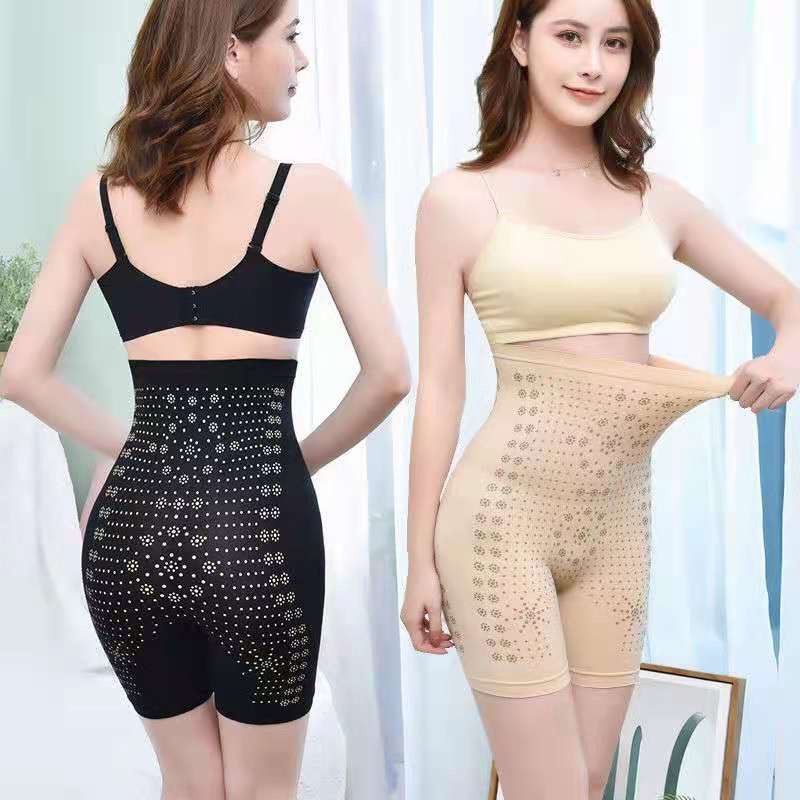 Slimming Panty Girdle Women's High-waisted Belly Abdomen Waistband Traceless Bottoming Underwear ...