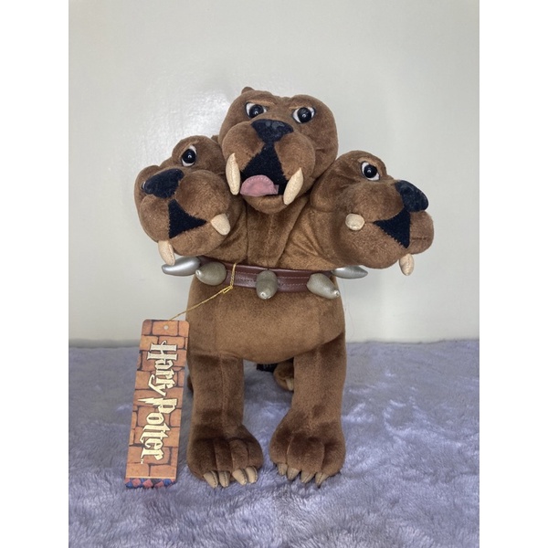 Gund Harry Potter Fluffy The Cerberus The 3 Headed Dog 2000 Plush ...