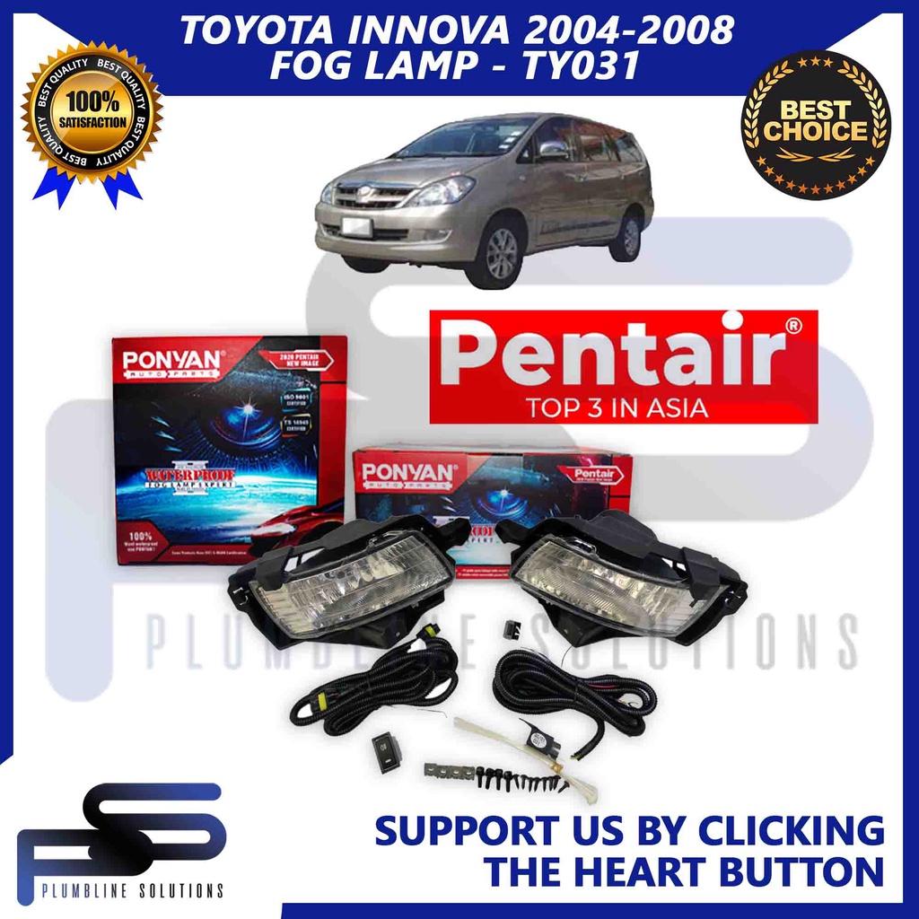 Toyota INNOVA 2004 - 2008 Fog Light / Foglight or Foglamp / Fog Lamp ...