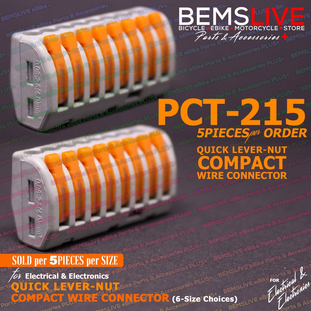 PCT-218 Compact Splicing Connector Quick Lever-Nut Wire Connector ...