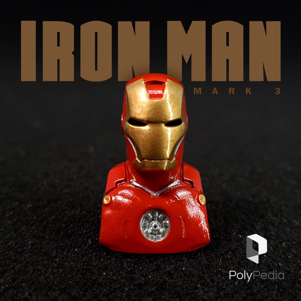 Marvel Iron Man Artisan Keycap / Keycaps | Shopee Philippines