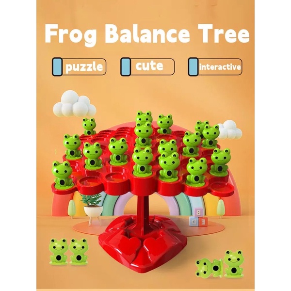 Frog Balance Tree Game Toys | Shopee Philippines