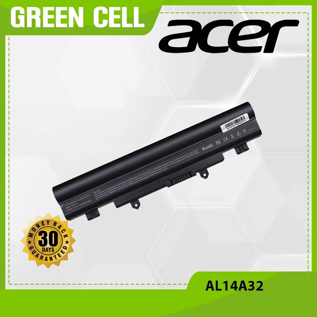Battery for Acer Aspire Laptop AL14A32 E14 E15 E5-411 E5-421 E5-521 E5 ...