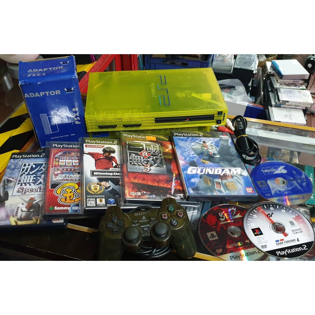 Sony PlayStation 2 Console Clear Yellow Re-case (Modified) | Shopee ...