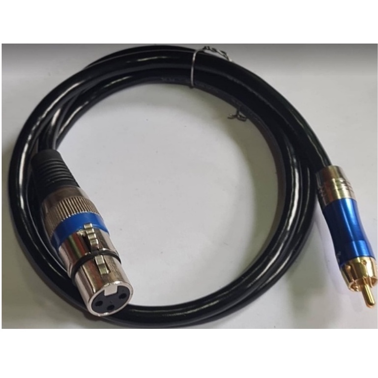 RCA Male to XLR Female Microphone Cable Audio Mic Cable High Quality ...