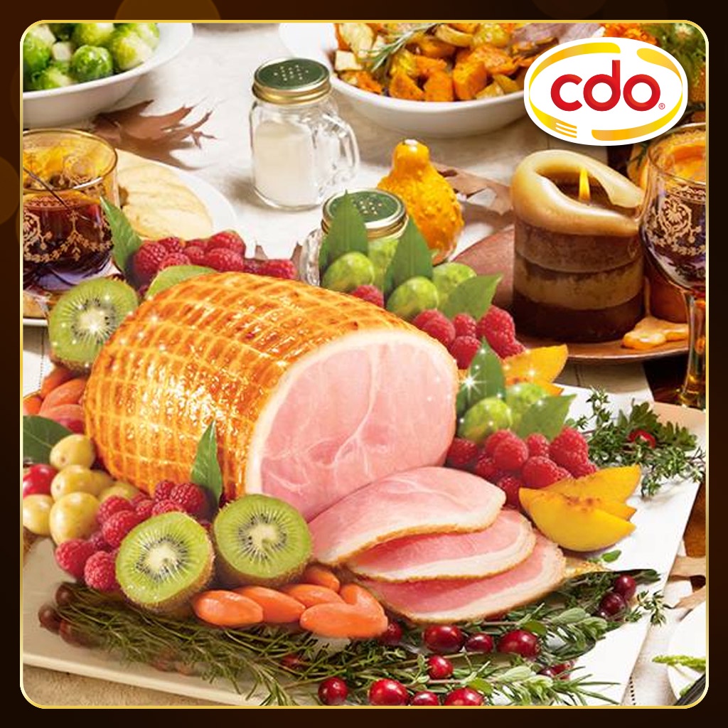 CDO Holiday Whole Ham 1kg | Shopee Philippines