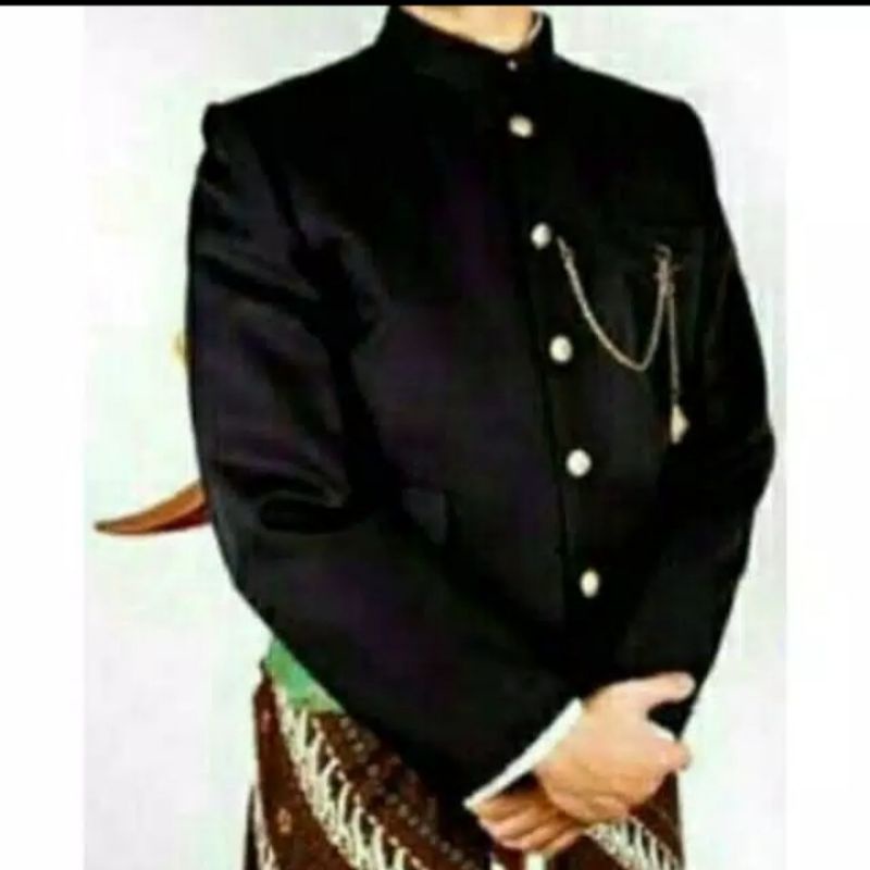 (Beskap Jogja) Javanese Traditional Beskap - Traditional / Beskap Pagar ...