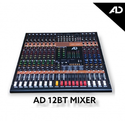 AD 12BT MIXER 12CHANNEL PROFESSIONAL MIXER | Shopee Philippines