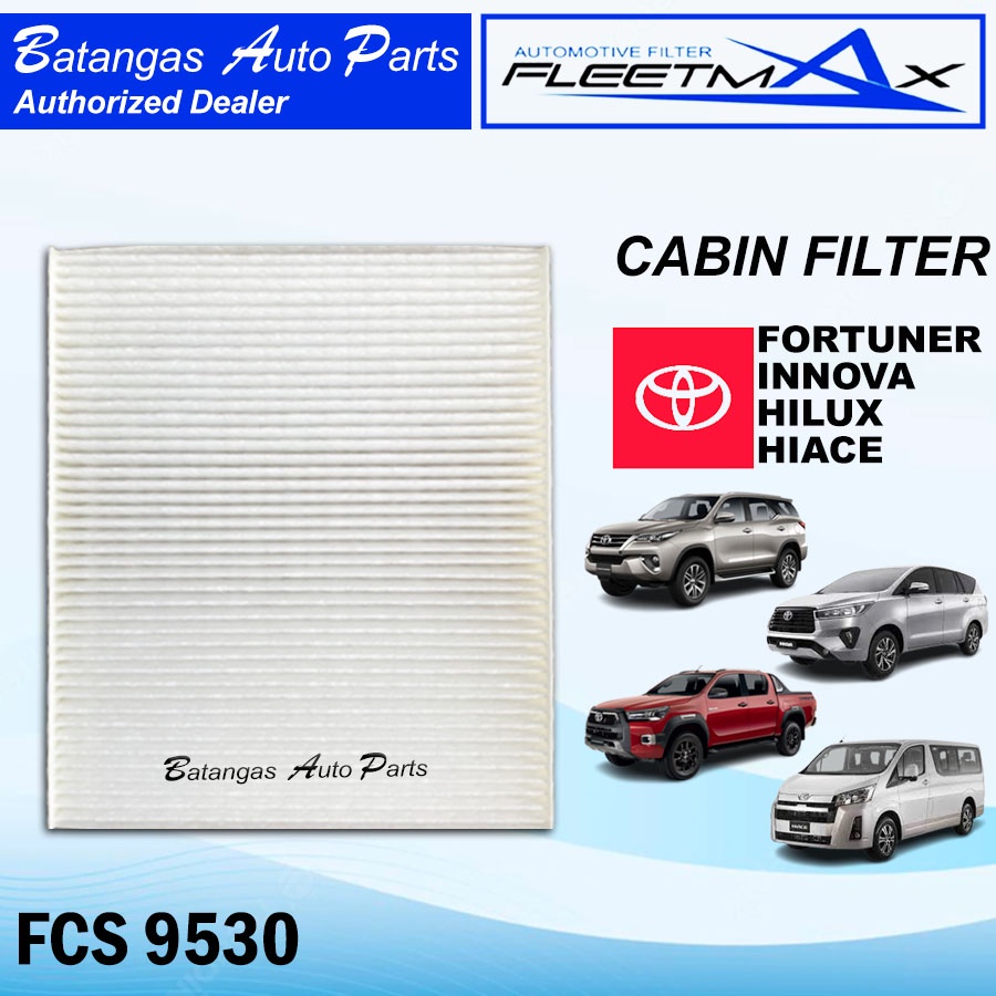 CABIN AIRCON FILTER TOYOTA INNOVA FORTUNER HILUX HIACE ALPHARD 2016 ...
