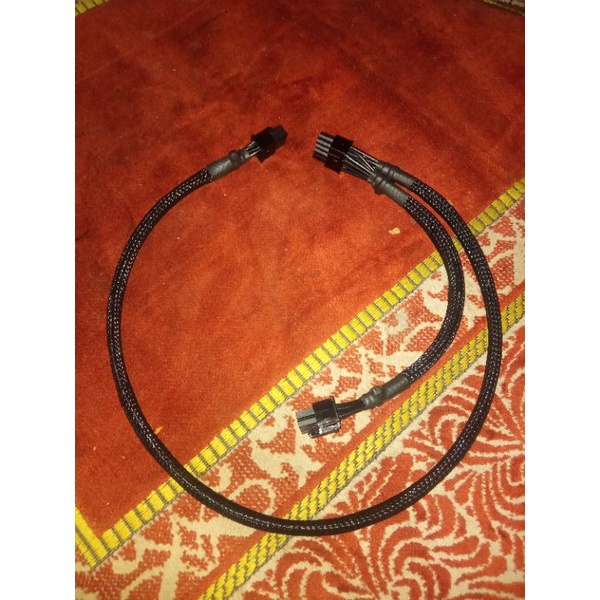 6 pin to 6+2x2 psu corsair HX620 watt modular cable | Shopee Philippines