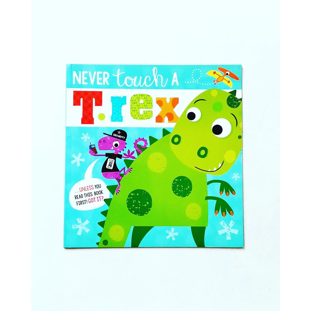 Never Touch a T-Rex (paperback) | Shopee Philippines