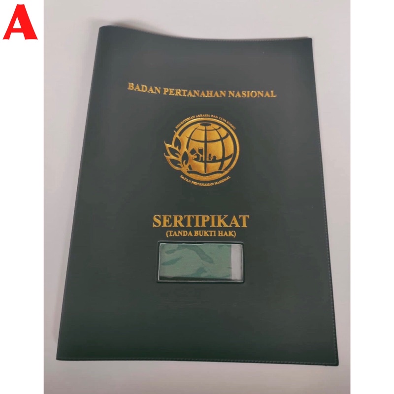 Map OF LAND CERTIFICATES/ LAND CERTIFICATE COVER / MAP SERTIPIKAT COVER ...