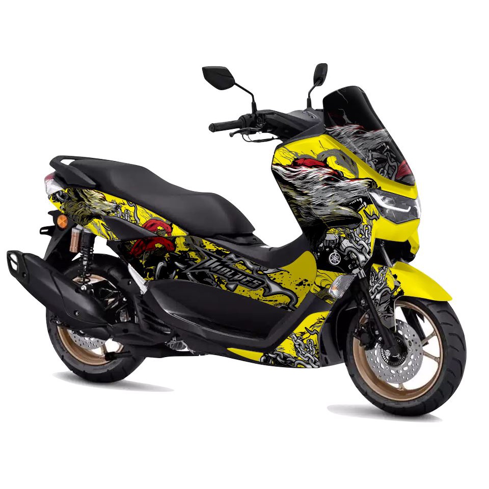 Decal Sticker Full body Motorcycle Yamaha Old Nmax 2015-2019 New Nmax ...