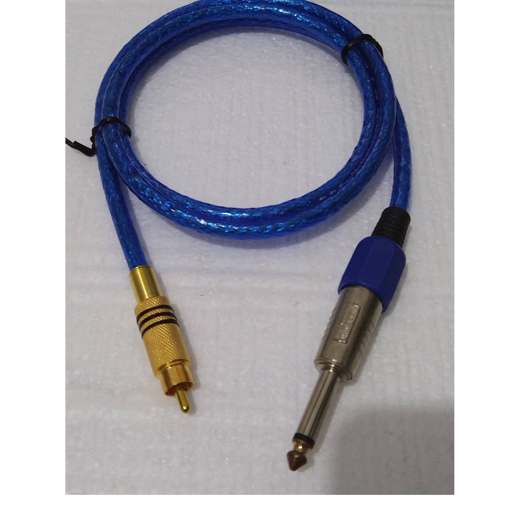 RCA plug to PL-55 mono 1 meter cable | Shopee Philippines