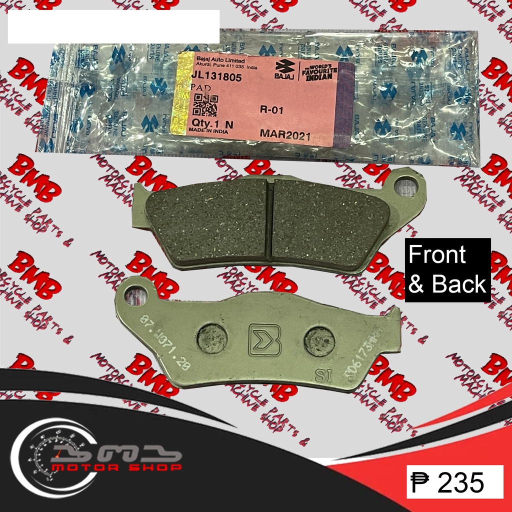 FRONT BRAKE PAD 200NS NS200 RS200 DOMINAR(V1) JL131805 / 36JU0114 ...