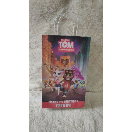 Talking Tom and Friends Customize Lootbag sold per 10 pcs. | Shopee ...