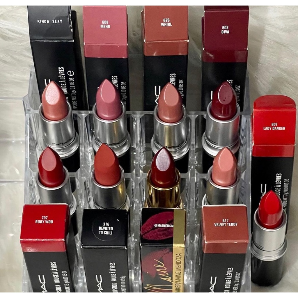 Mac Lipsticks Different Shades | Shopee Philippines