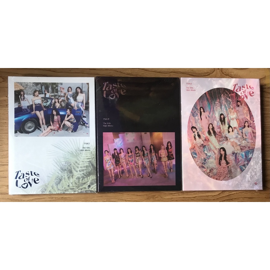 Twice - Fully Sealed Taste of Love Music album Set | Shopee Philippines