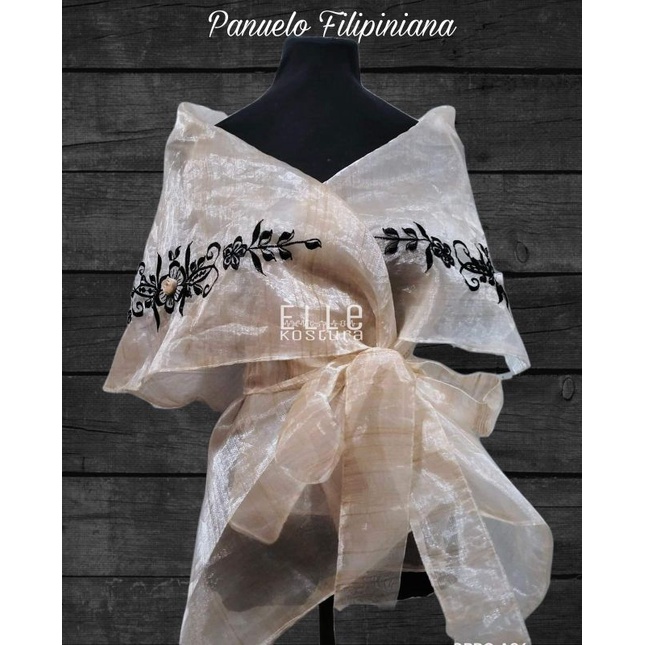 Filipiniana Panuelo/Alampay Wrap around | Shopee Philippines
