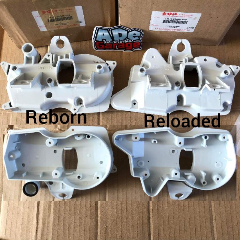 SGP Raider 150 Carb Speedometer / Odometer Lower Case (Suzuki Genuine ...