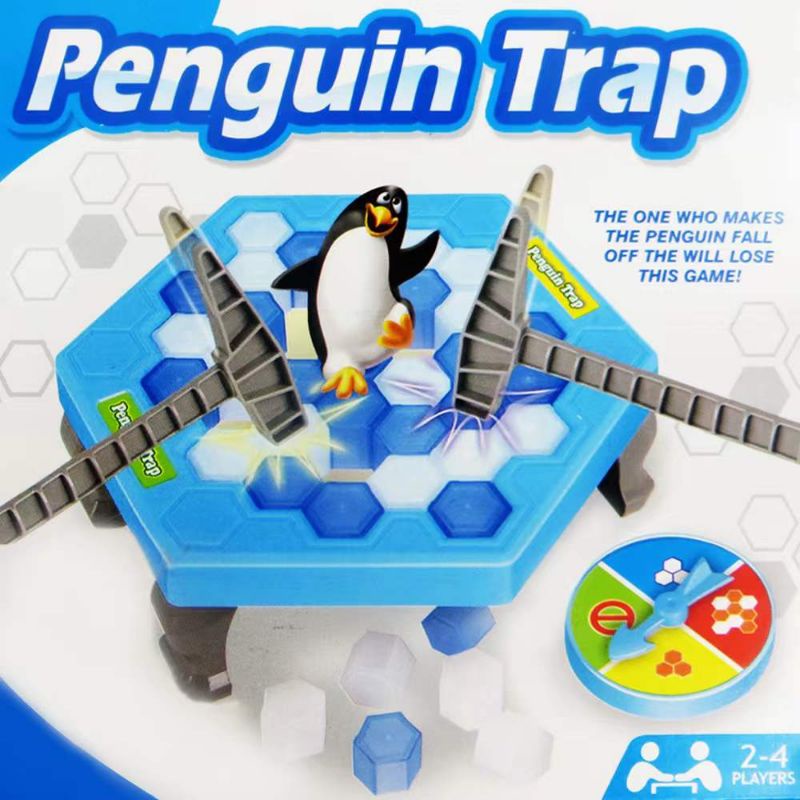 Save Penguin Trap Ice Block Breaker Trap Funny Toys for Children and ...